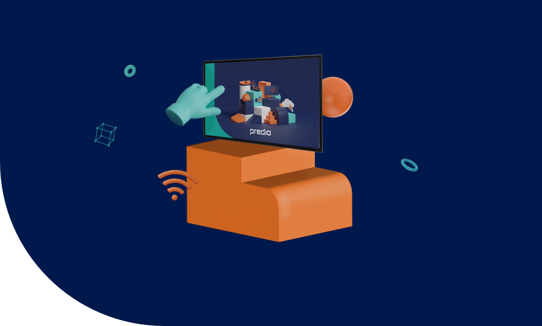 Predia | Interactive touch screens and displays